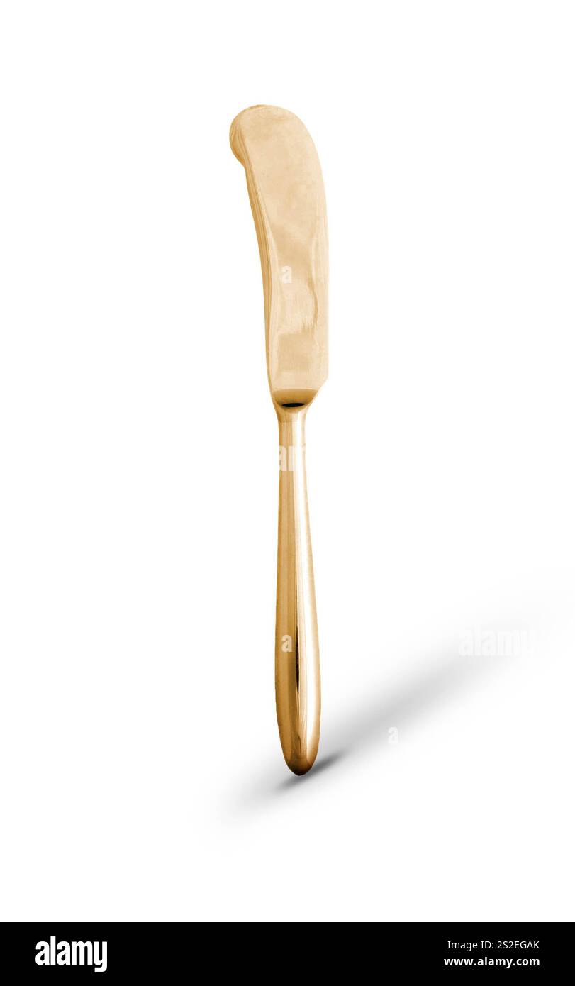 butterknife isolated on white background Stock Photo - Alamy