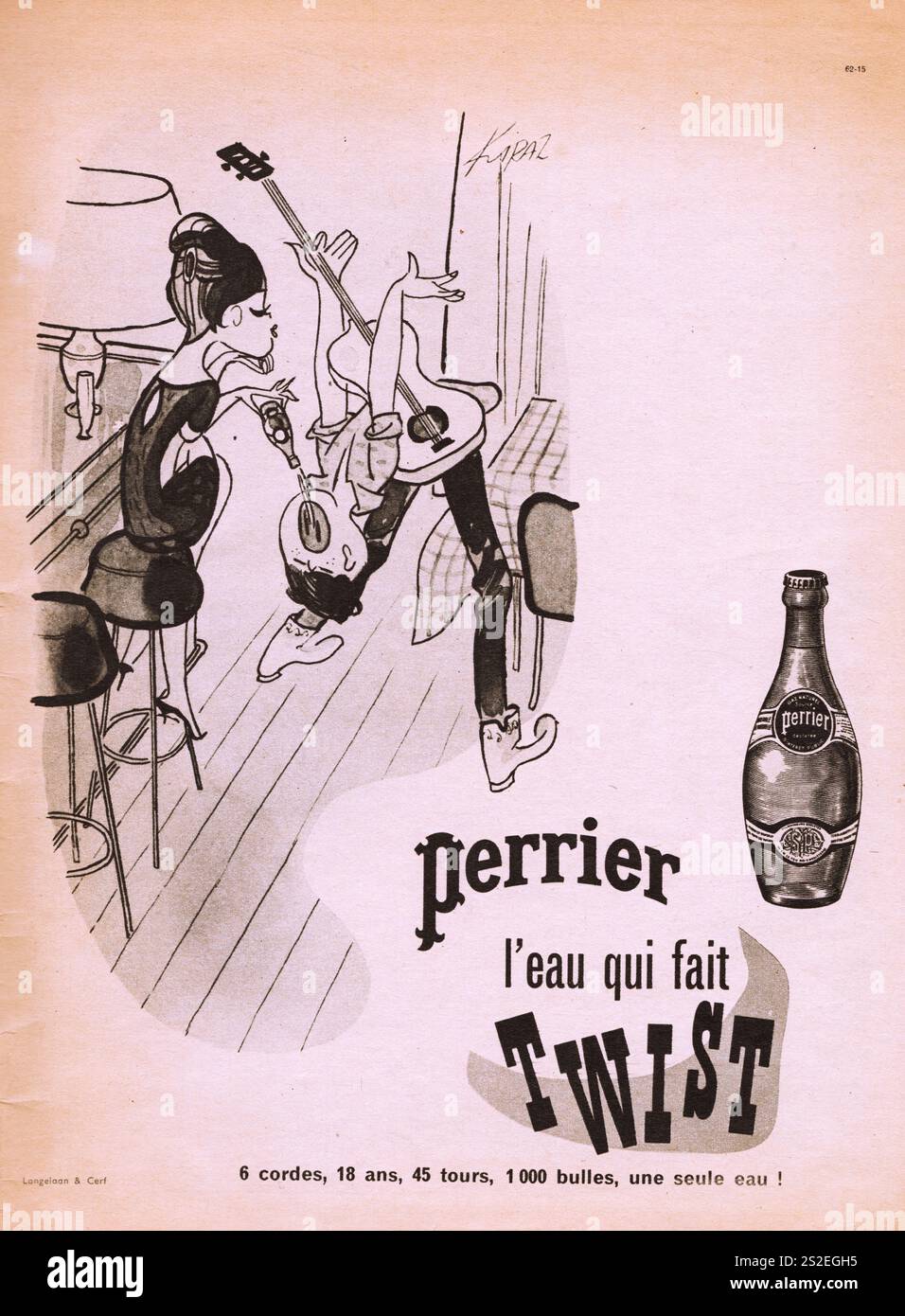 Perrier mineral water adevrtisement hi-res stock photography and images ...