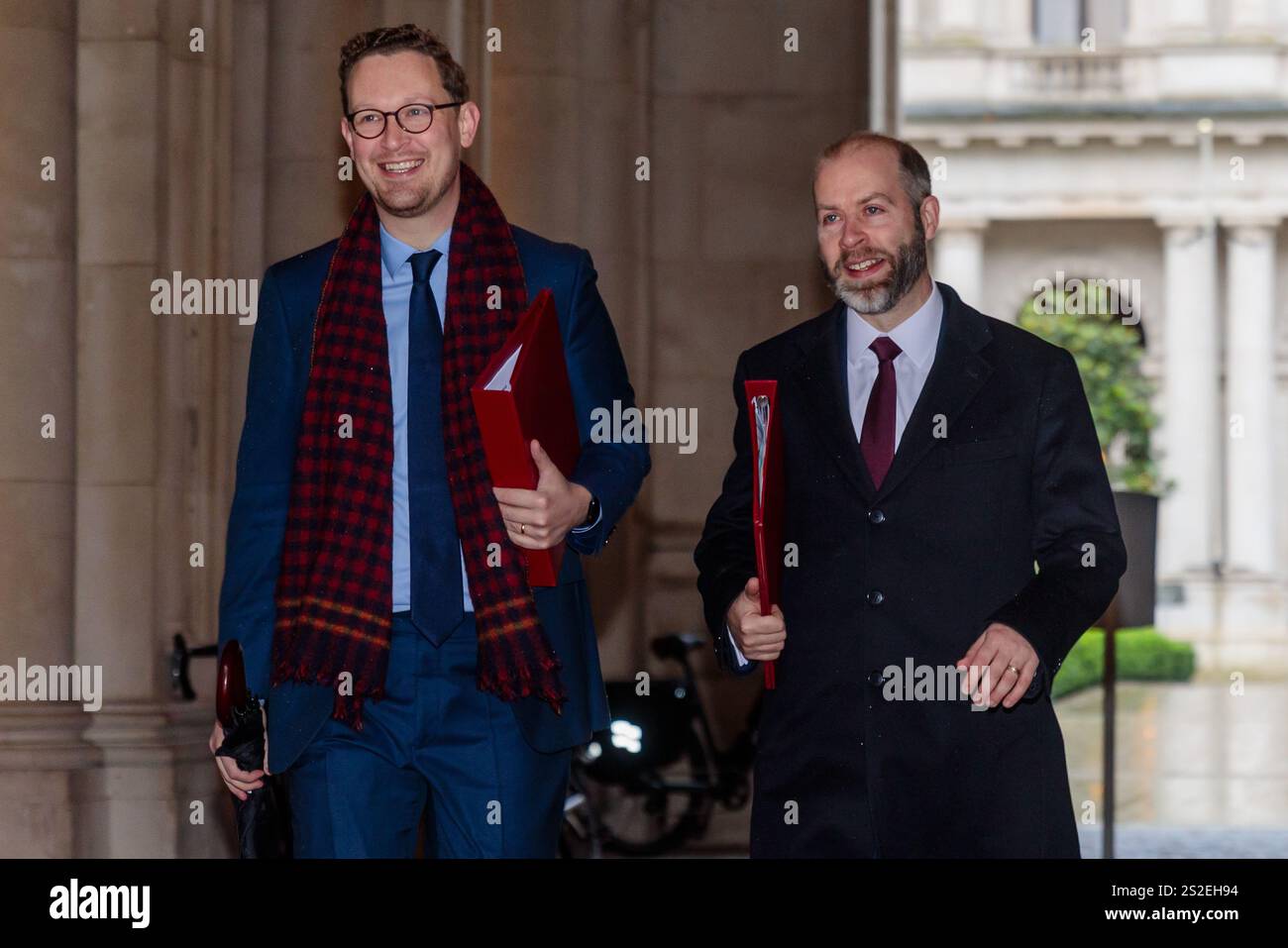 Downing Street, London, UK. 7th January 2025. Darren Jones, Chief ...