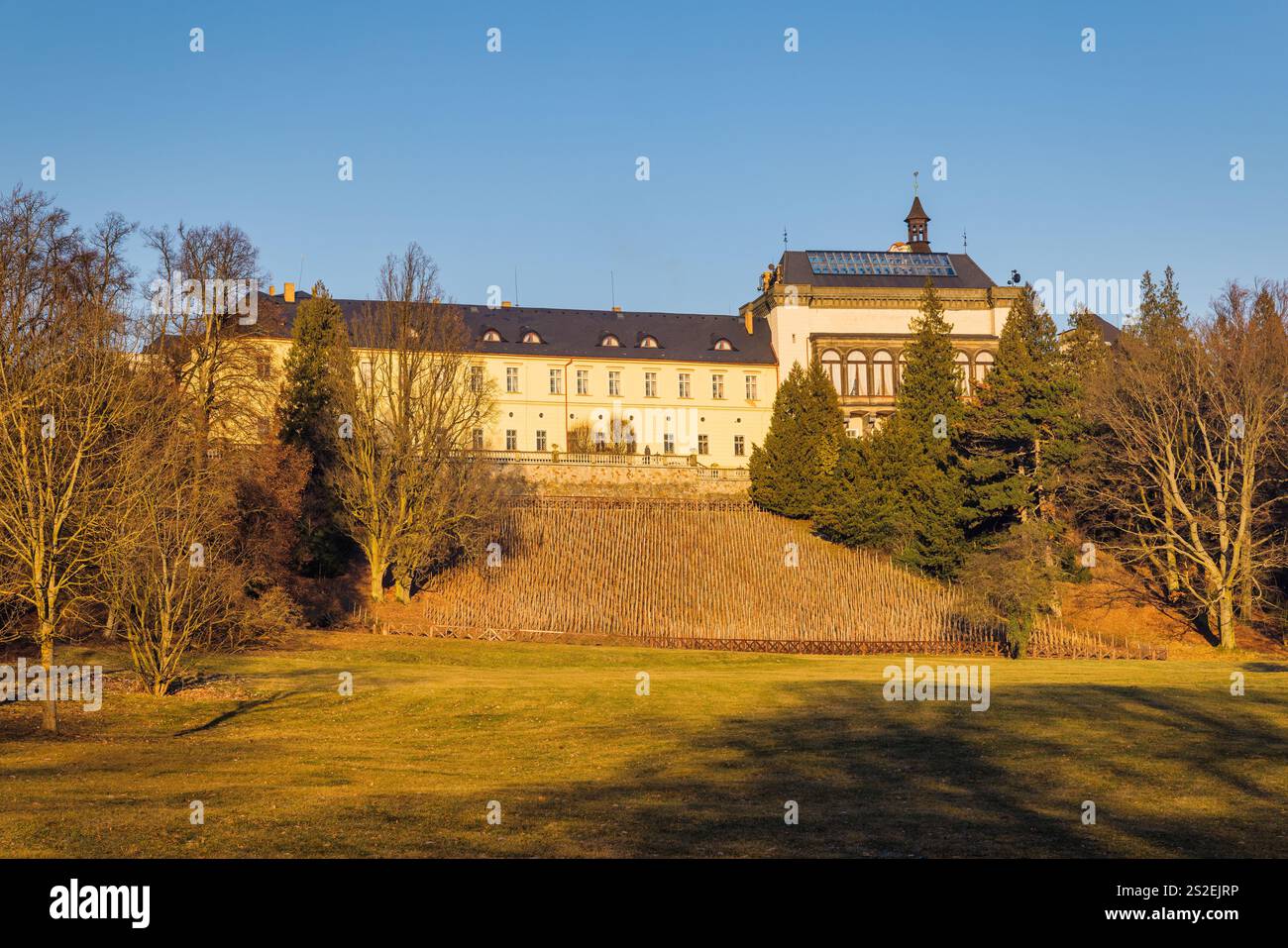 Zbiroh castle, medieval landmark in Region Pilsen in Czech Republic ...