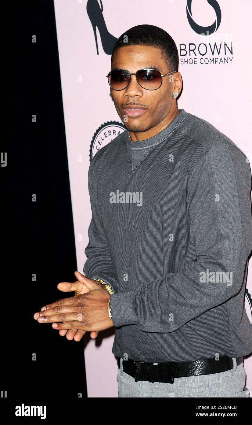 Nelly at the Brown Shoe Company Celebration of 100 Years on the New ...