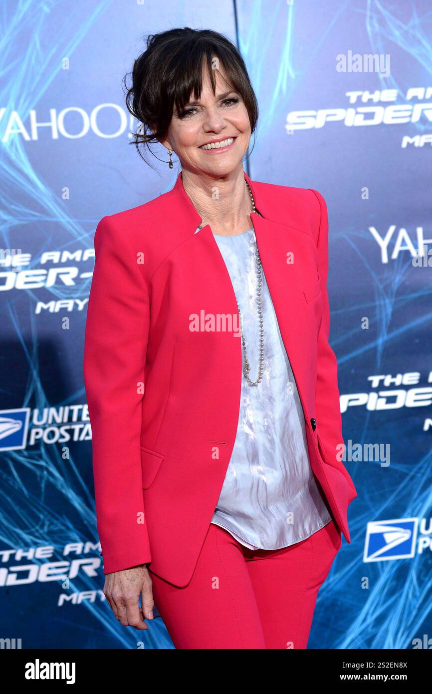 Sally Field at the premiere of 'The Amazing Spider-Man 2' in New York ...