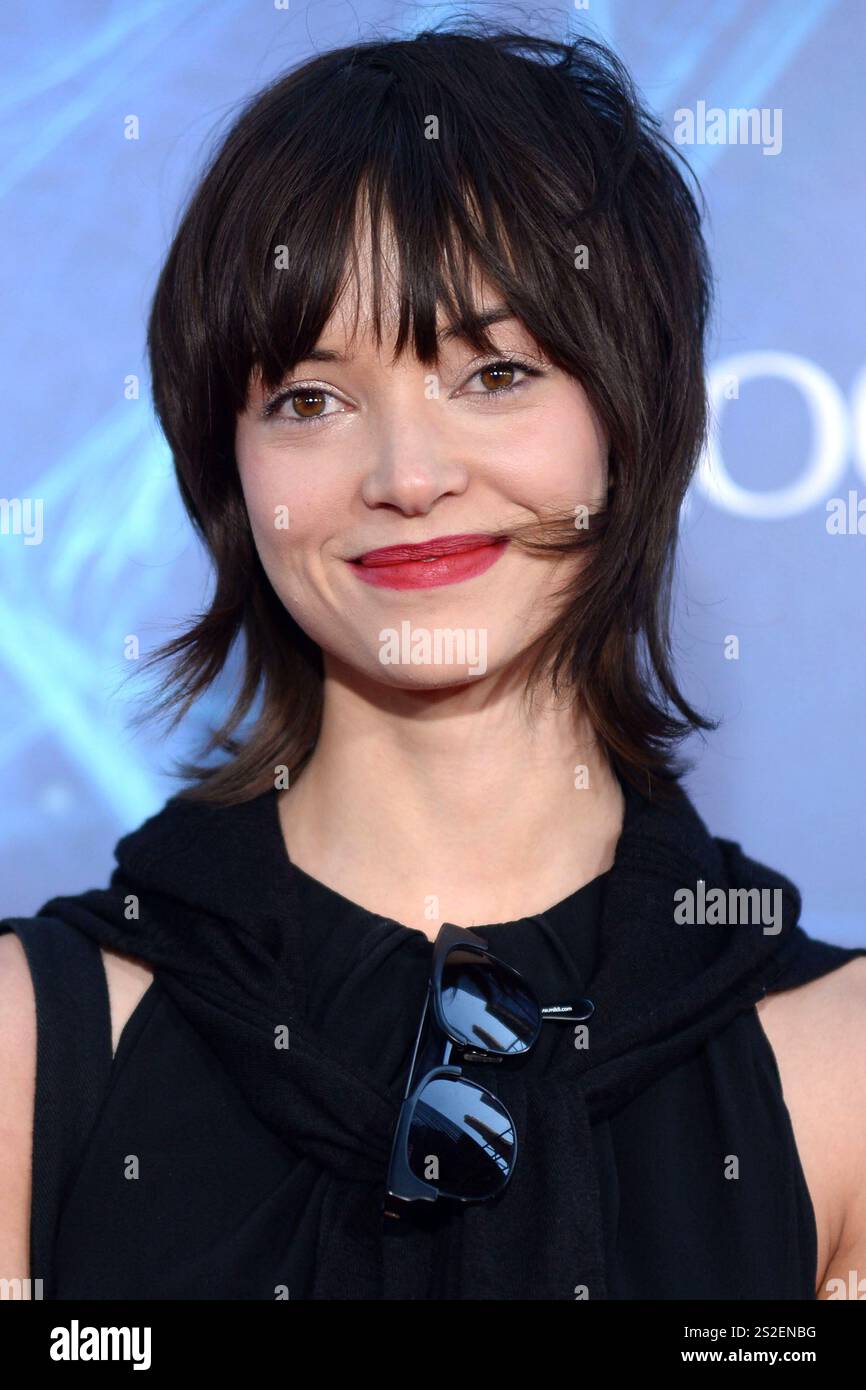 Julia Morrison at the premiere of 'The Amazing Spider-Man 2' in New ...