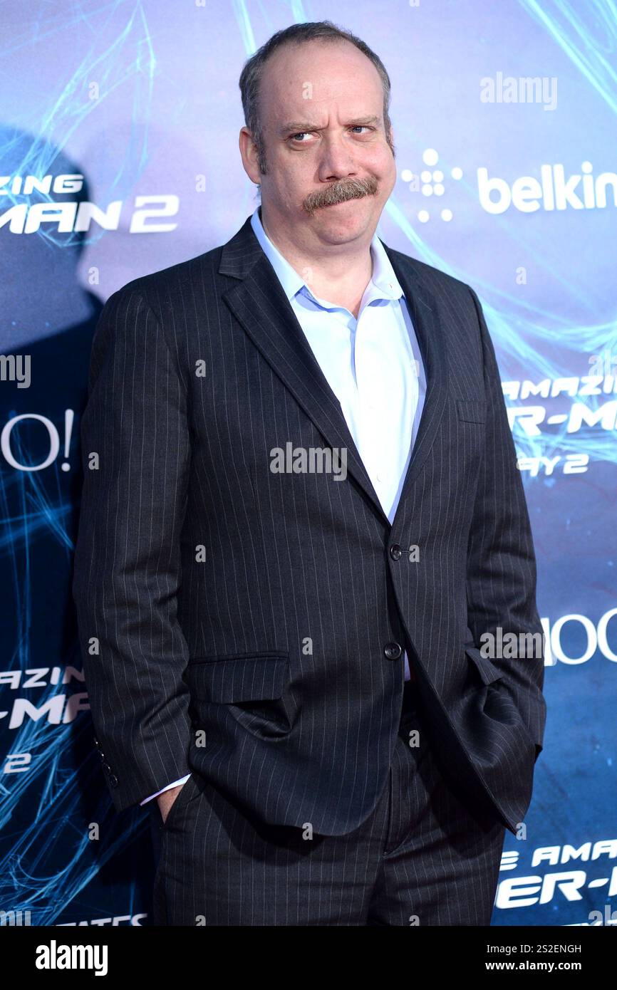 Paul Giamatti at the premiere of 'The Amazing Spider-Man 2' in New York ...