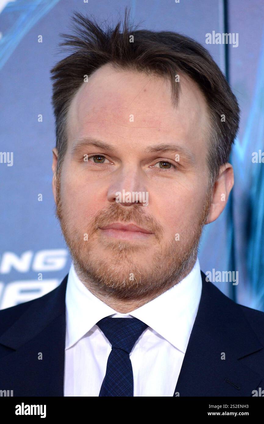Marc Webb at the premiere of 'The Amazing Spider-Man 2' in New York ...