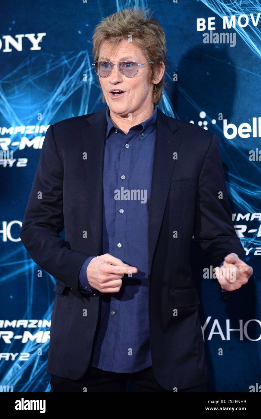 Denis Leary at the premiere of 'The Amazing Spider-Man 2' in New York ...