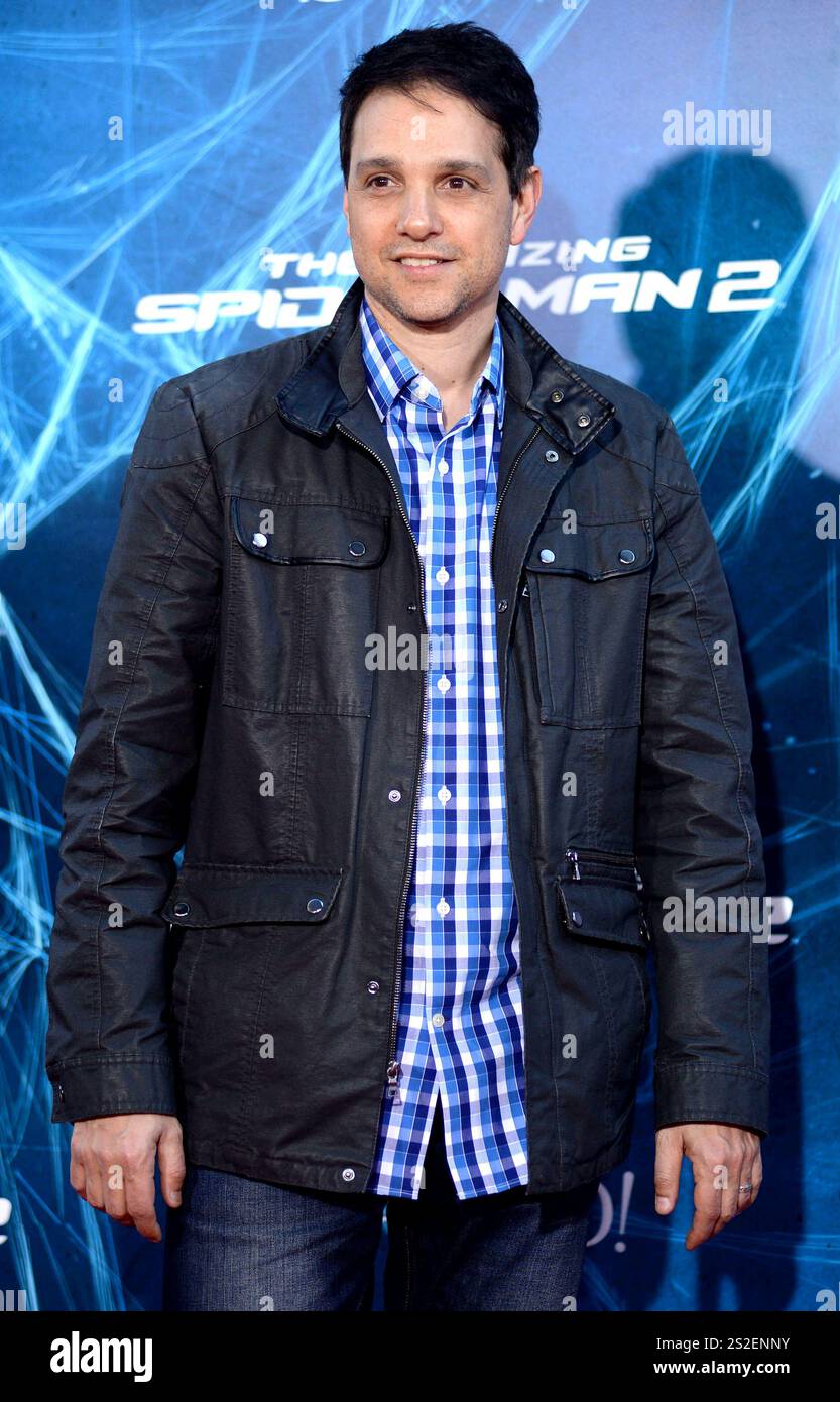 Ralph Macchio at the premiere of 'The Amazing Spider-Man 2' in New York ...