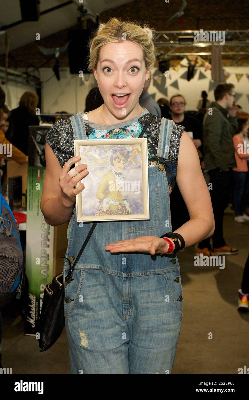 Cherry Healey at Rumble in the Jumble - 26 April 2014 Stock Photo - Alamy