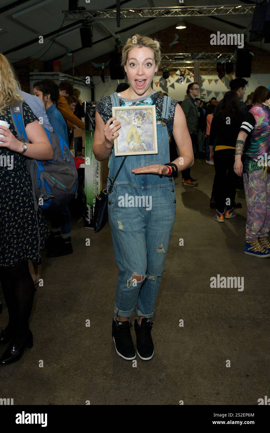 Cherry Healey at Rumble in the Jumble - 26 April Stock Photo - Alamy
