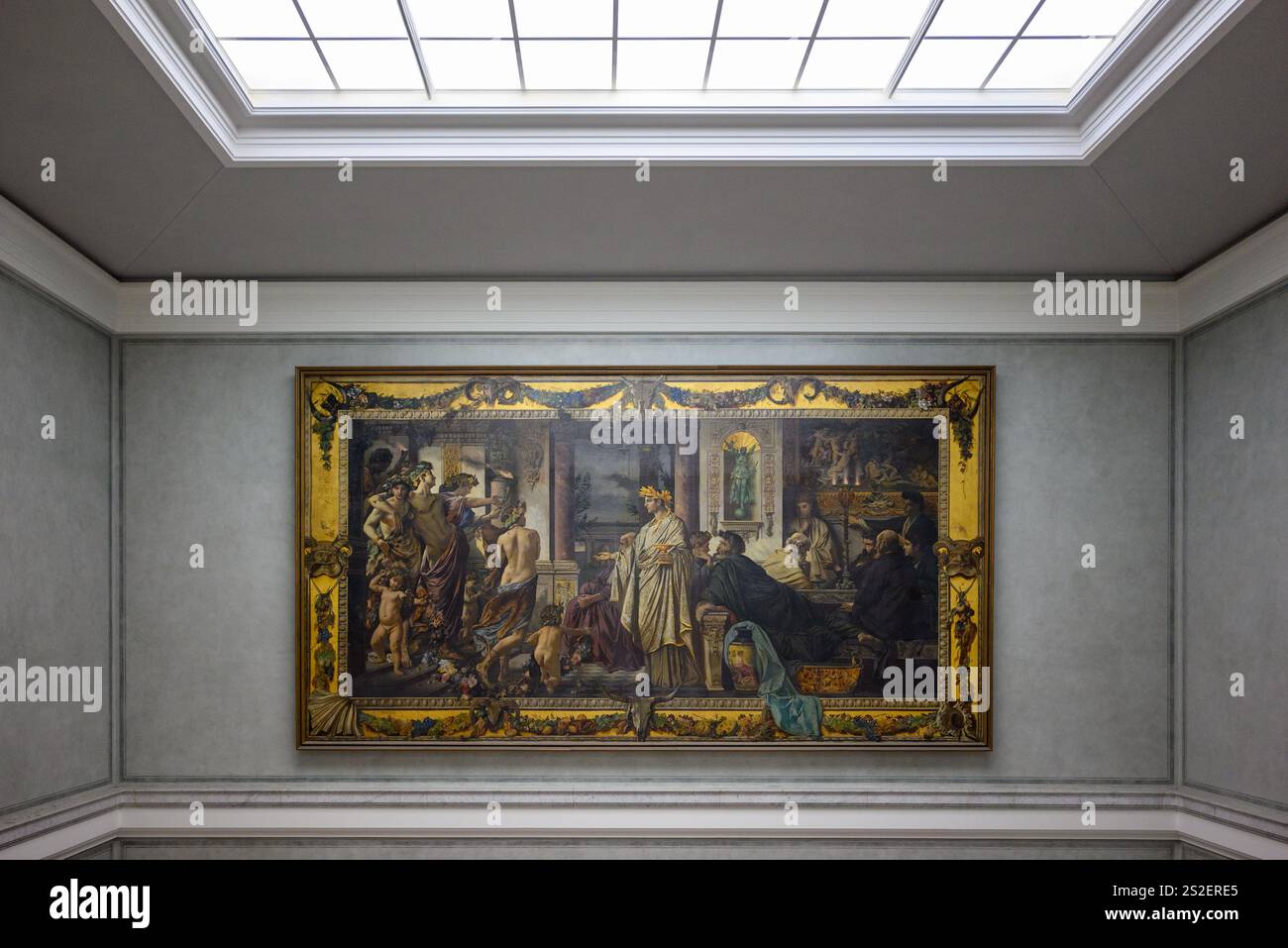 Interior of Alte Nationalgalerie, Old National Gallery, art gallery ...