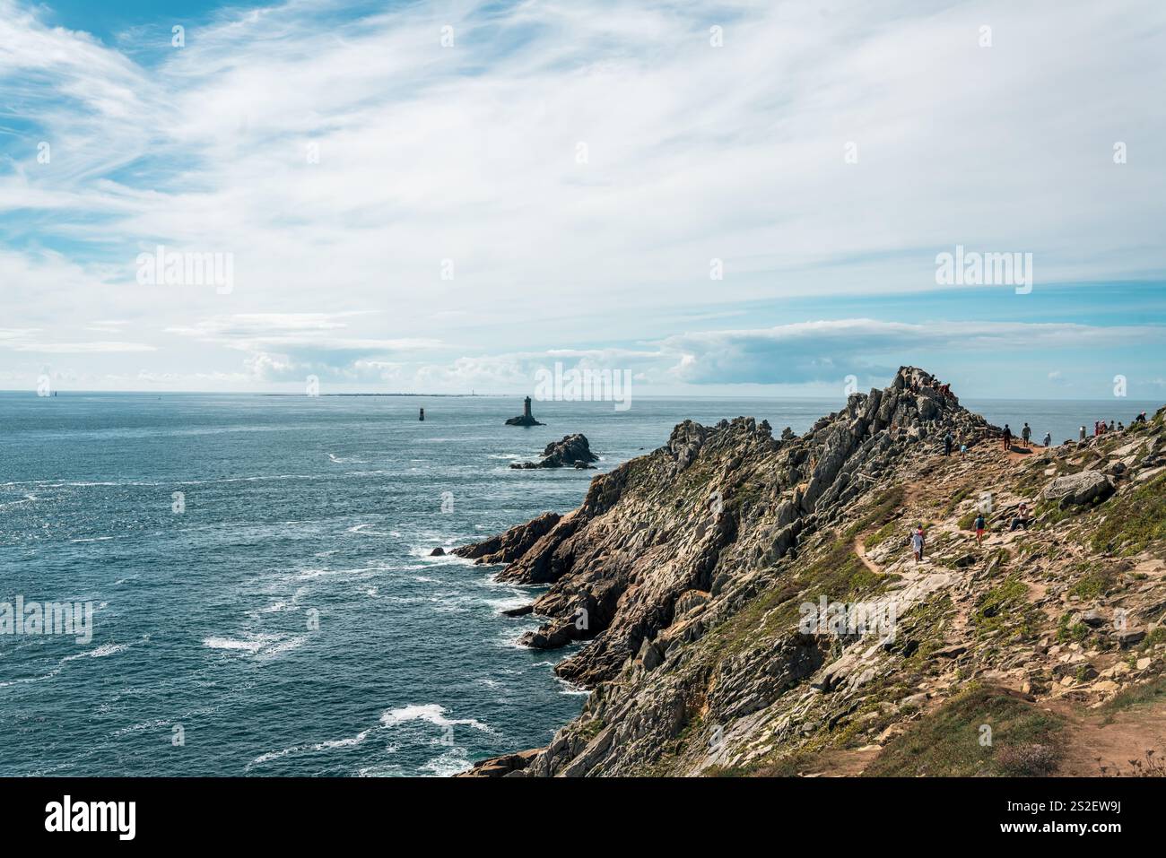 Pointe du Raz in Bretagne is wonderful Stock Photo - Alamy