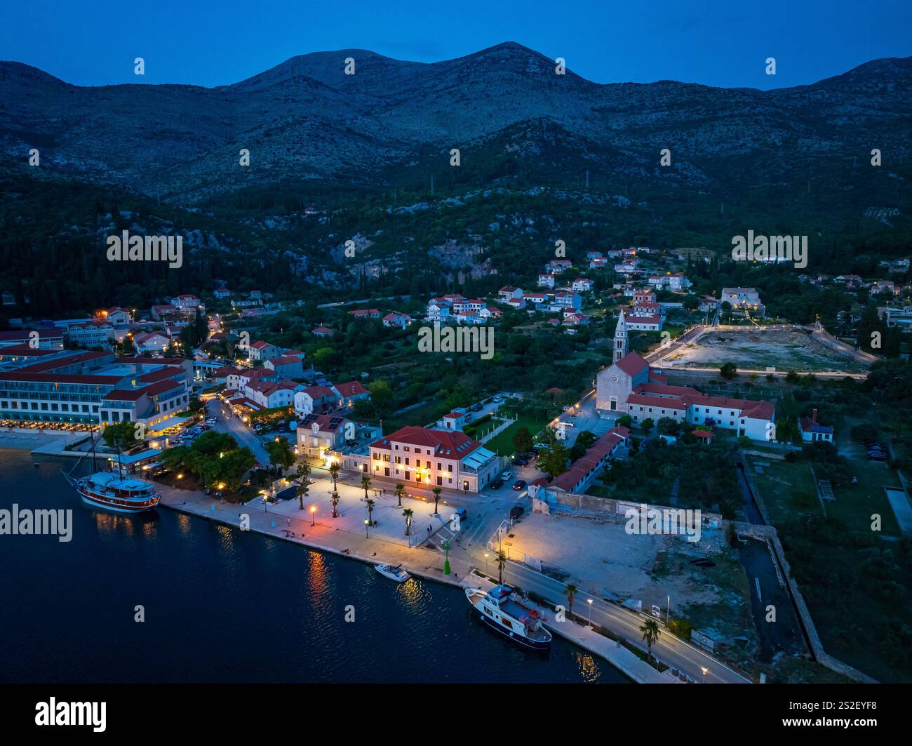 Slano bay hi-res stock photography and images - Alamy