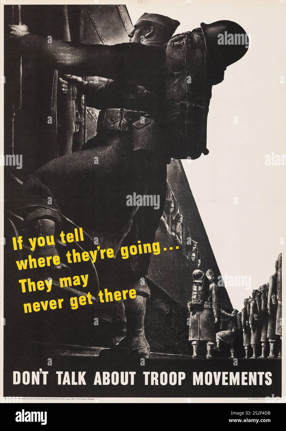 Dont talk about troop movements hi-res stock photography and images - Alamy