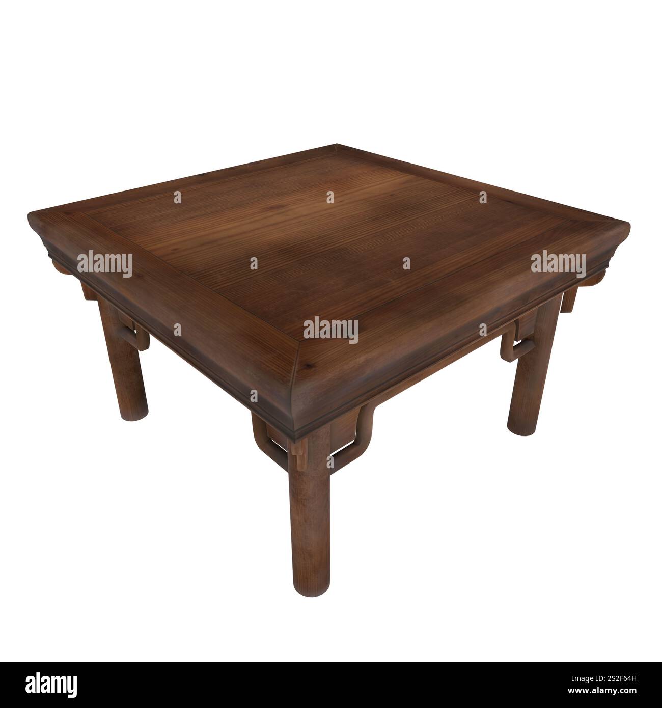 Elegant wooden square table suitable for various interior styles ...