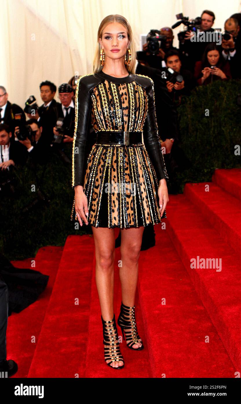 Rosie Huntington-Whiteley at the 'Charles James: Beyond Fashion ...