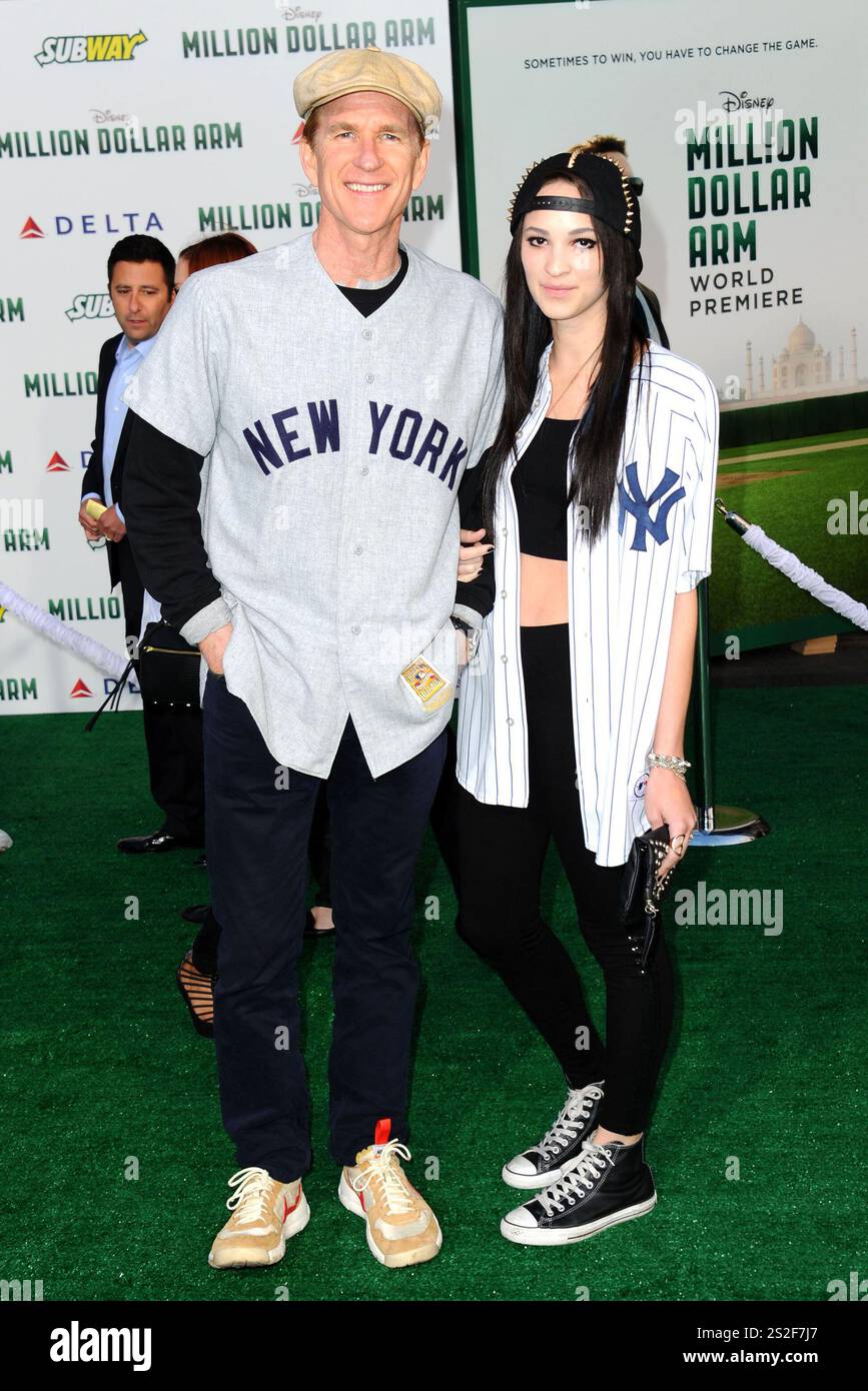 Matthew Modine and his daughter Ruby Wylder Rivera Modine at the Los ...