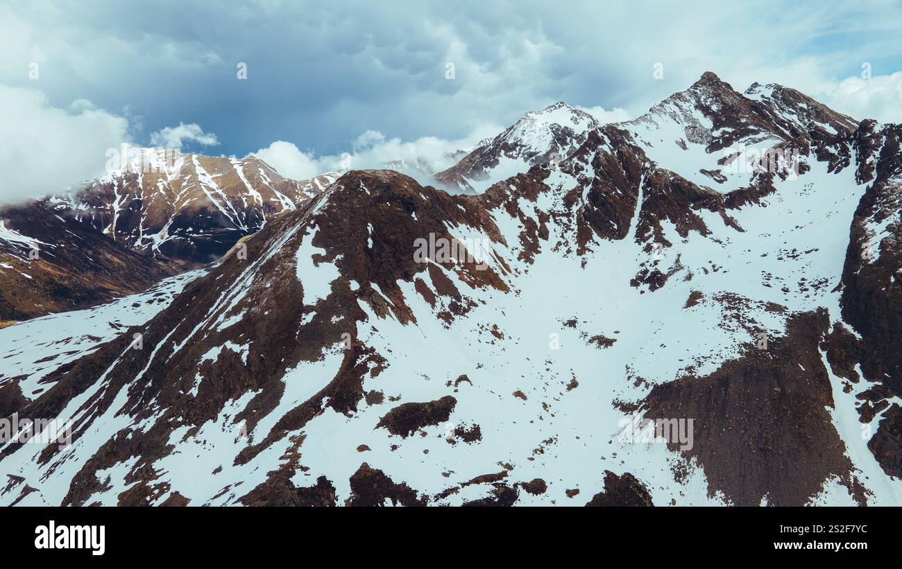 The Italian Alps, a majestic mountain range spanning the northern ...