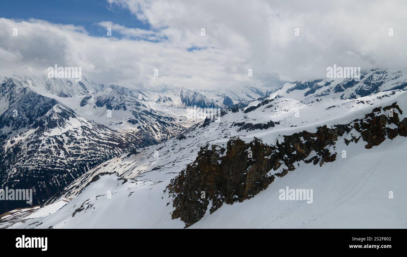 The Italian Alps, a majestic mountain range spanning the northern ...