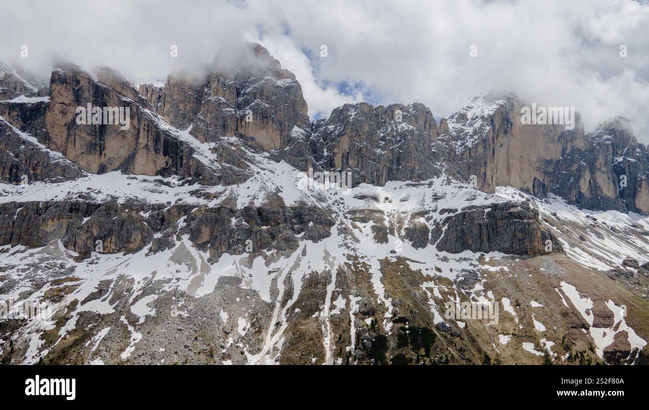 The Italian Alps, a majestic mountain range spanning the northern ...