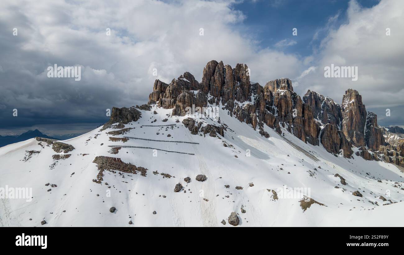 The Italian Alps, a majestic mountain range spanning the northern ...