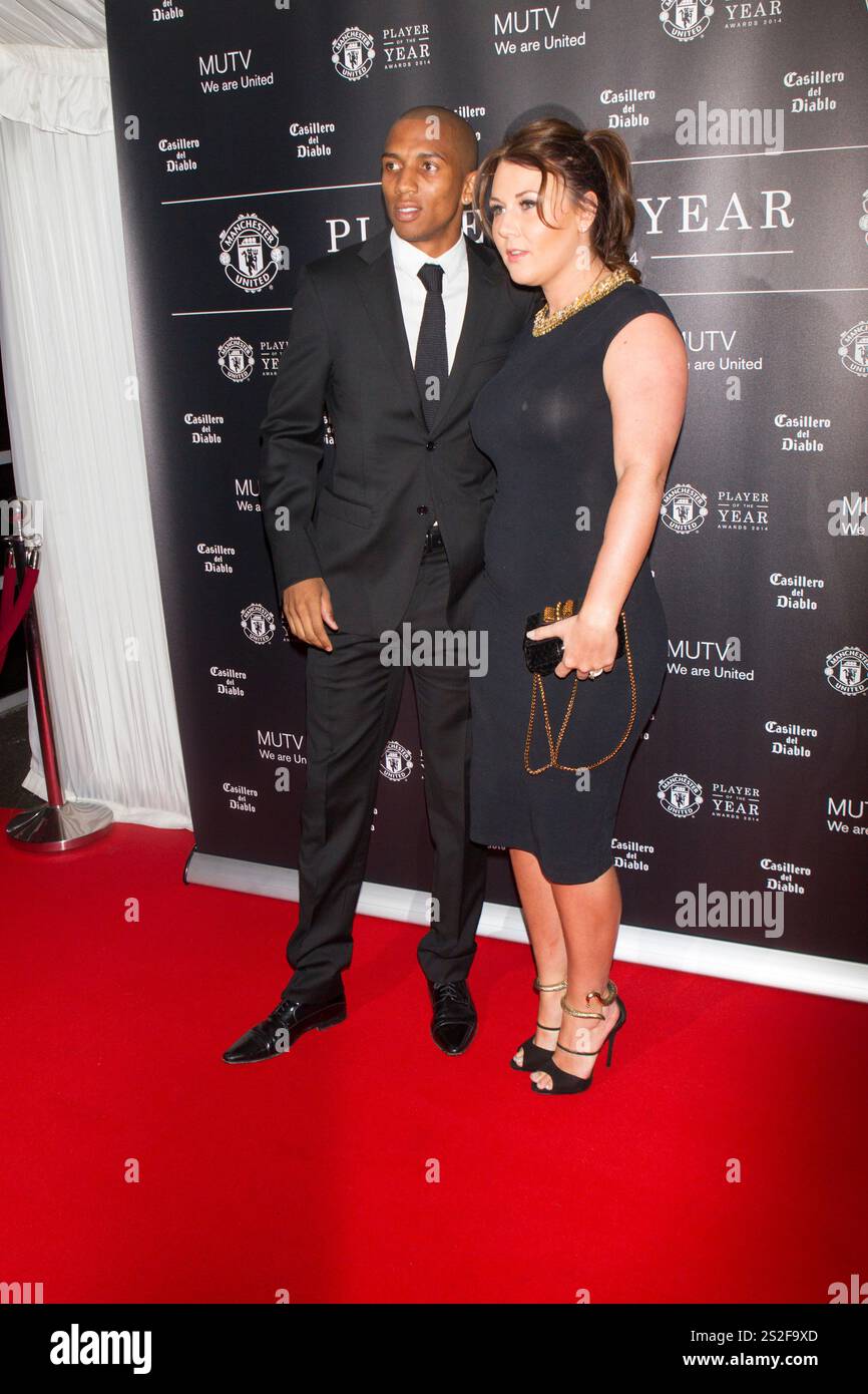 ASshley Young and Nicky Pike arrive at Manchester United Player of the ...