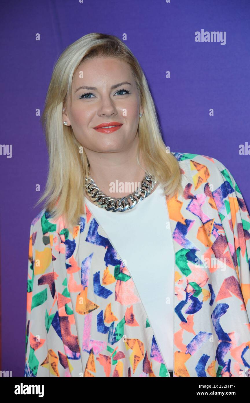 Elisha Cuthbert at the 2014 NBC Upfront Presentation at The Jacob K ...