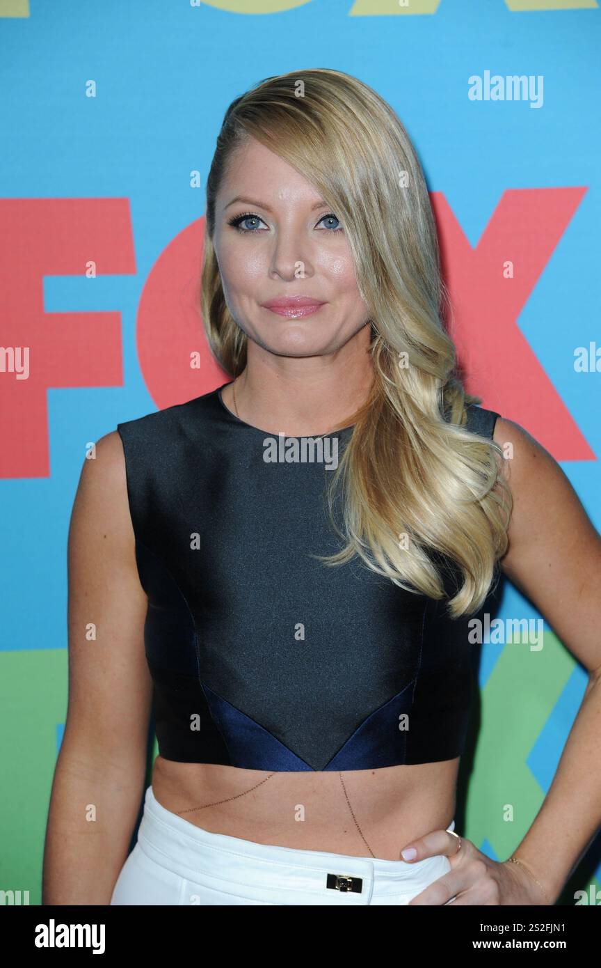 Kaitlin Doubleday at the FOX 2014 Programming Presentation at the FOX Fanfront in New York City ...