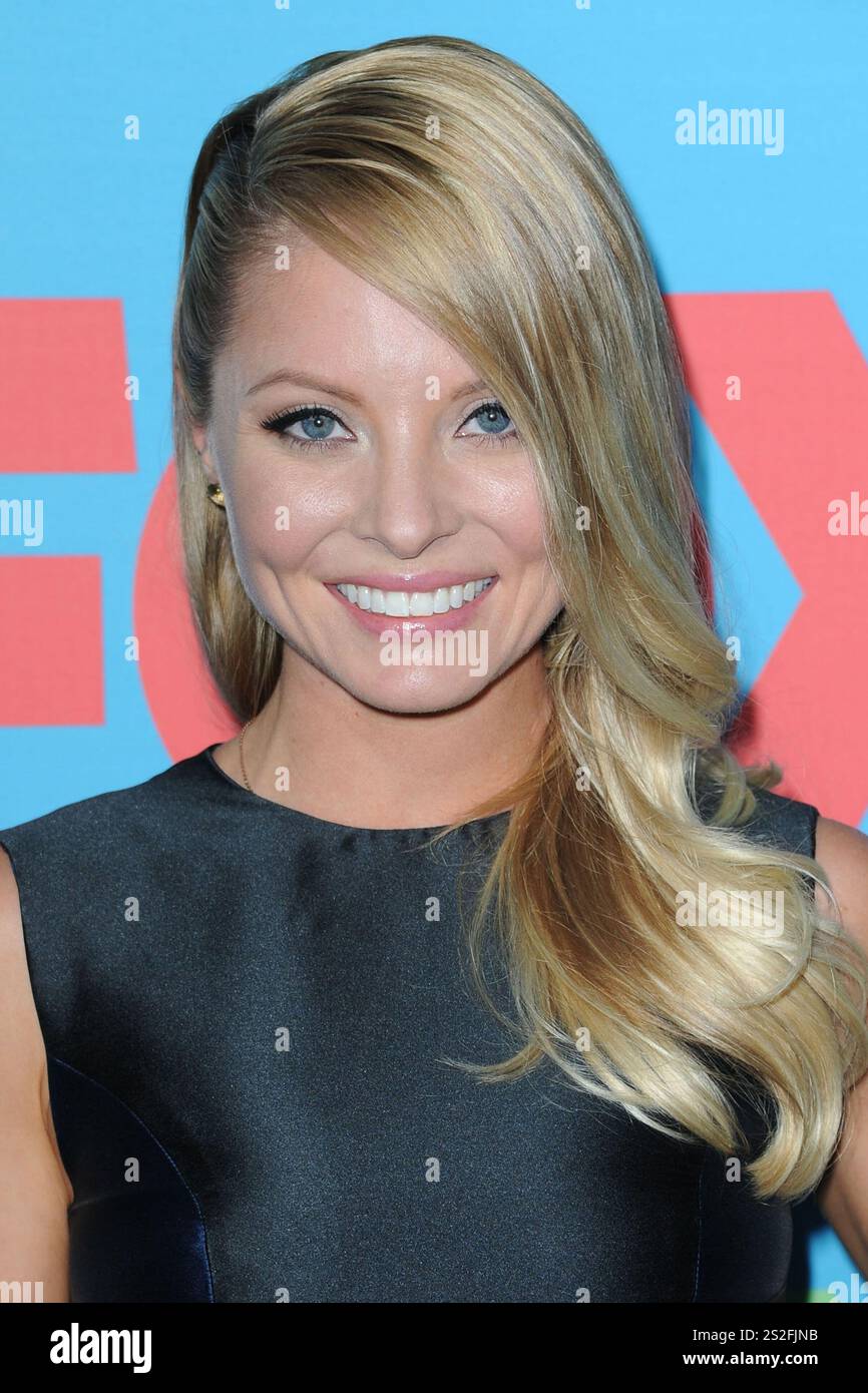 Kaitlin Doubleday at the FOX 2014 Programming Presentation at the FOX Fanfront in New York City ...