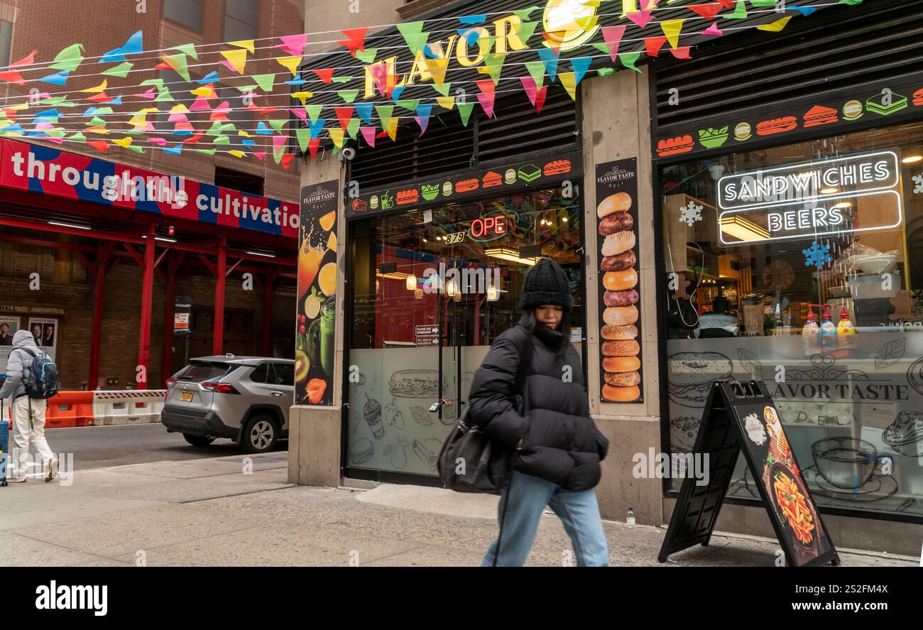 Recently opened Flavor Taste deli, a small business, in Midtown ...