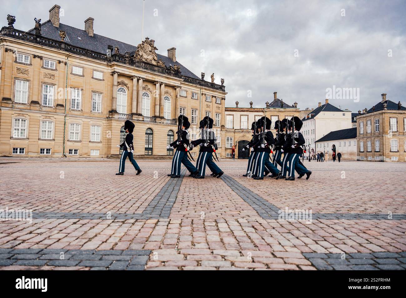 The Copenhagen's Royal Guard Stock Photo - Alamy
