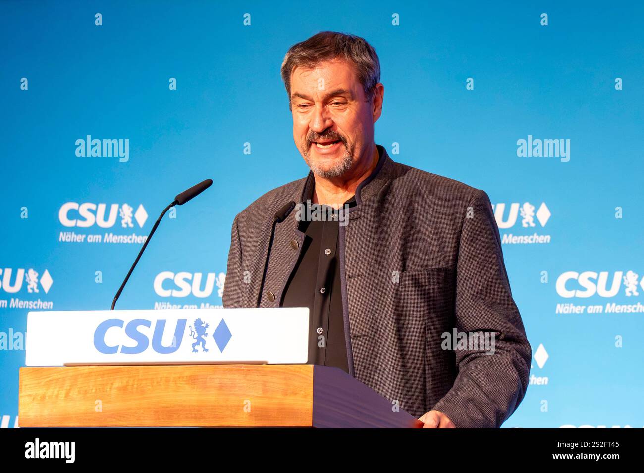 Muenchen, Dreikoenigstreffen der CSU mit Dr. Markus Soeder im ...