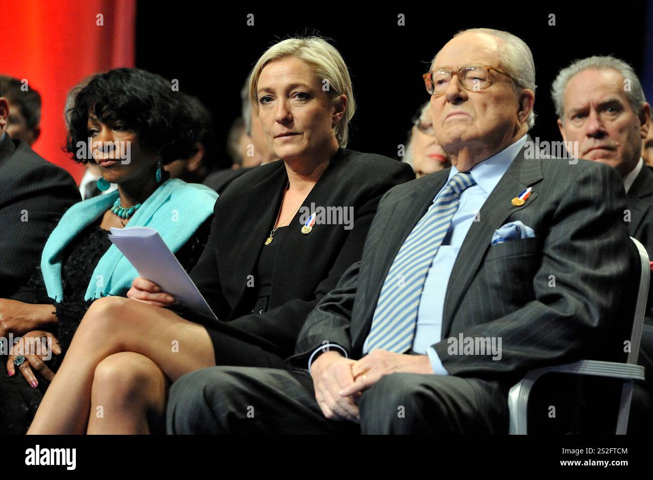 File photo - French National Front (FN) far-right party new president ...