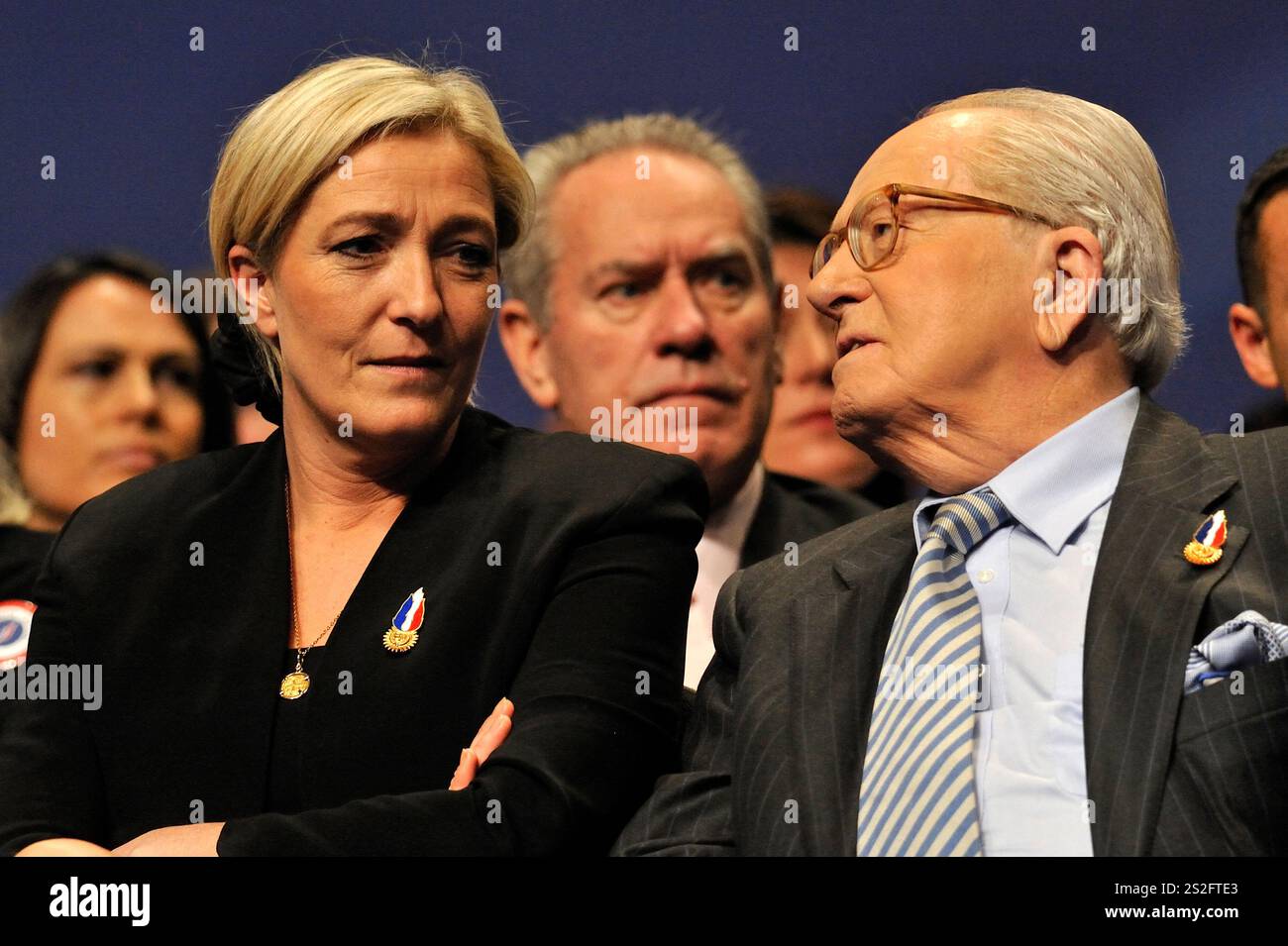 File photo - French National Front (FN) far-right party new president ...