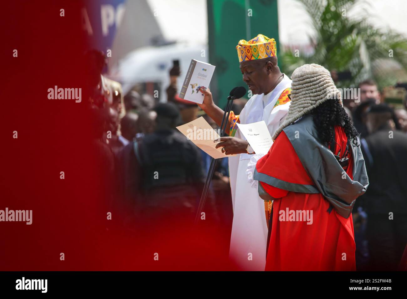 January 7, 2025, Accra, Greater Accra Region, Ghana: President JOHN ...