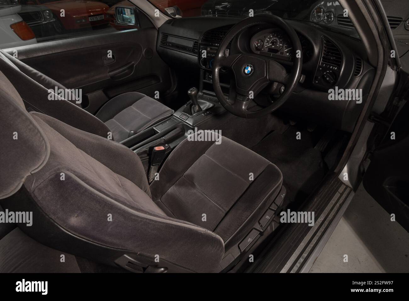 1996 BMW E36 318 is 3 Series modern classic German car Stock Photo - Alamy