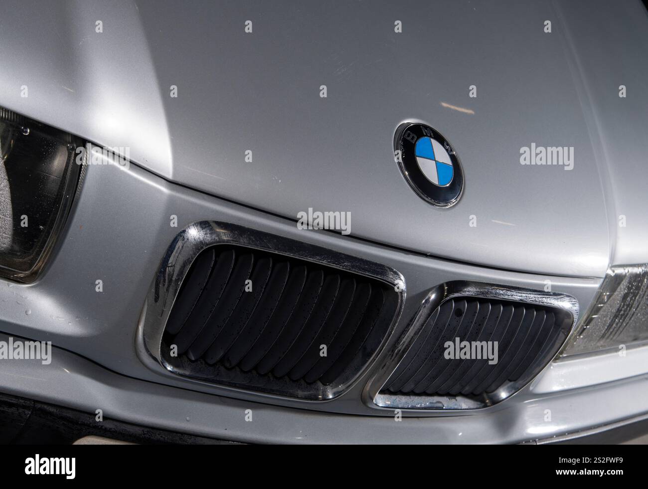 1996 BMW E36 318 is 3 Series modern classic German car Stock Photo - Alamy
