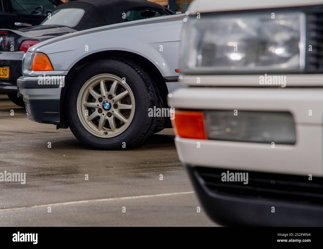 1996 BMW E36 318 is 3 Series modern classic German car Stock Photo - Alamy