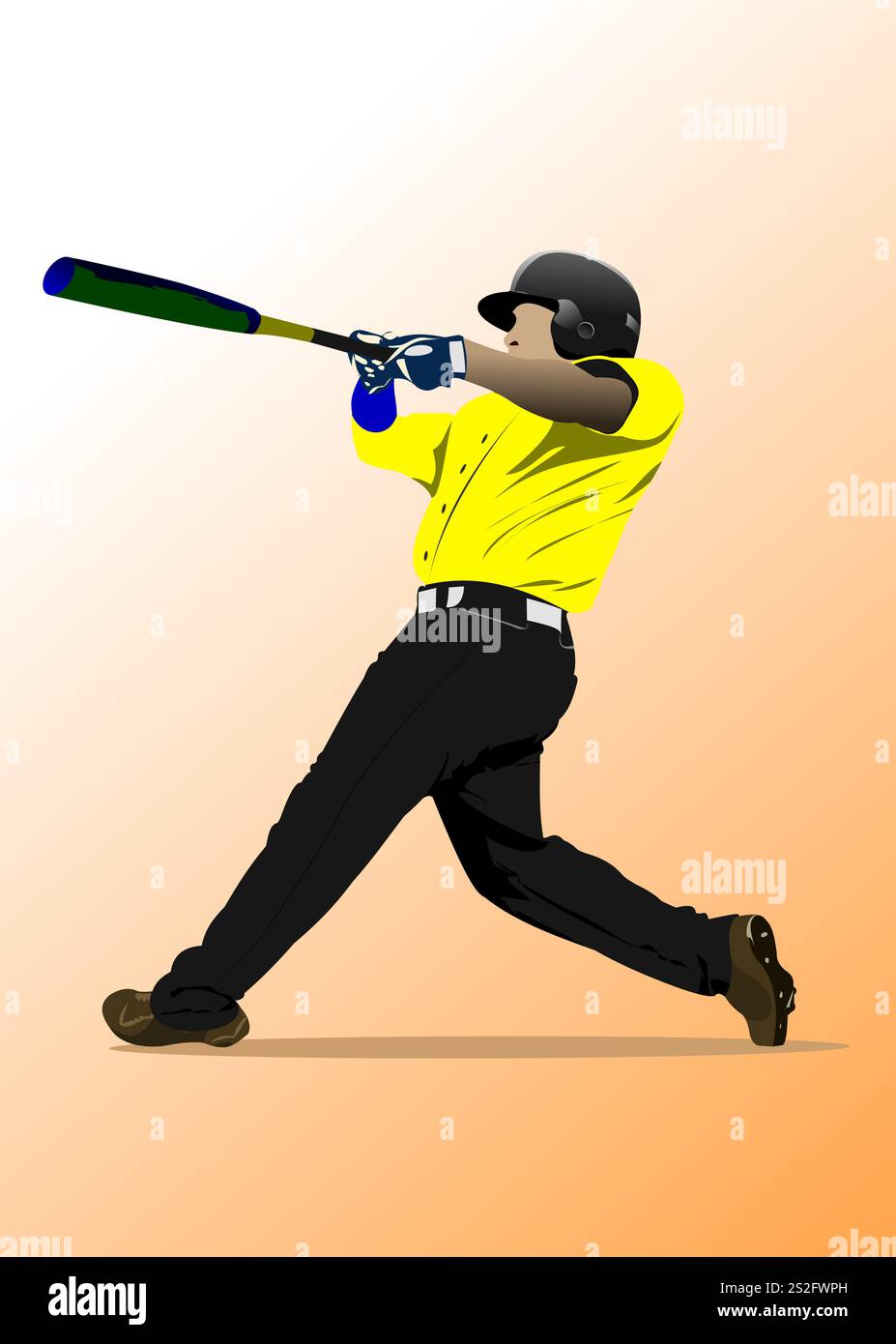 Slugger cap Stock Vector Images - Alamy