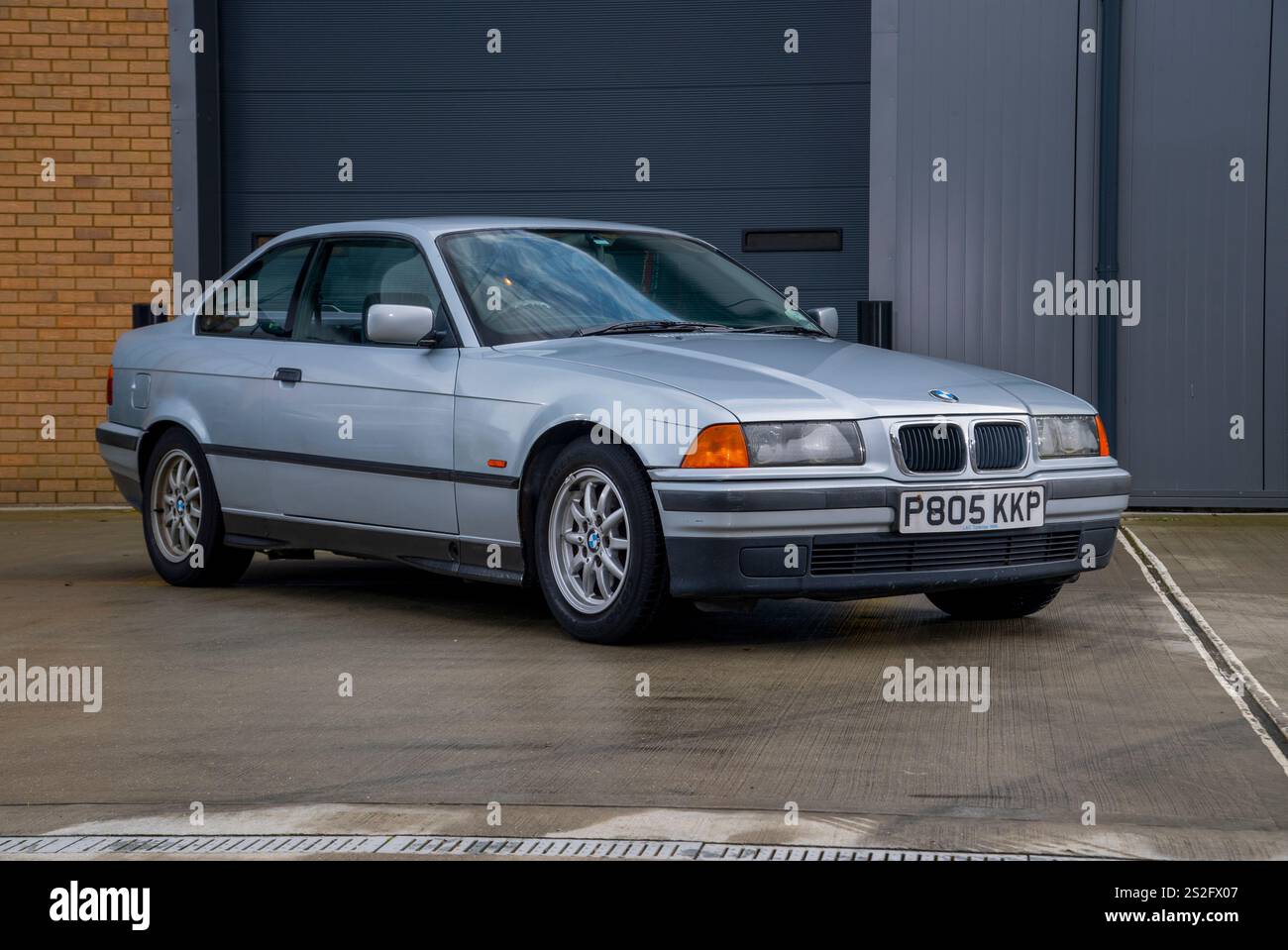 1996 BMW E36 318 is 3 Series modern classic German car Stock Photo - Alamy