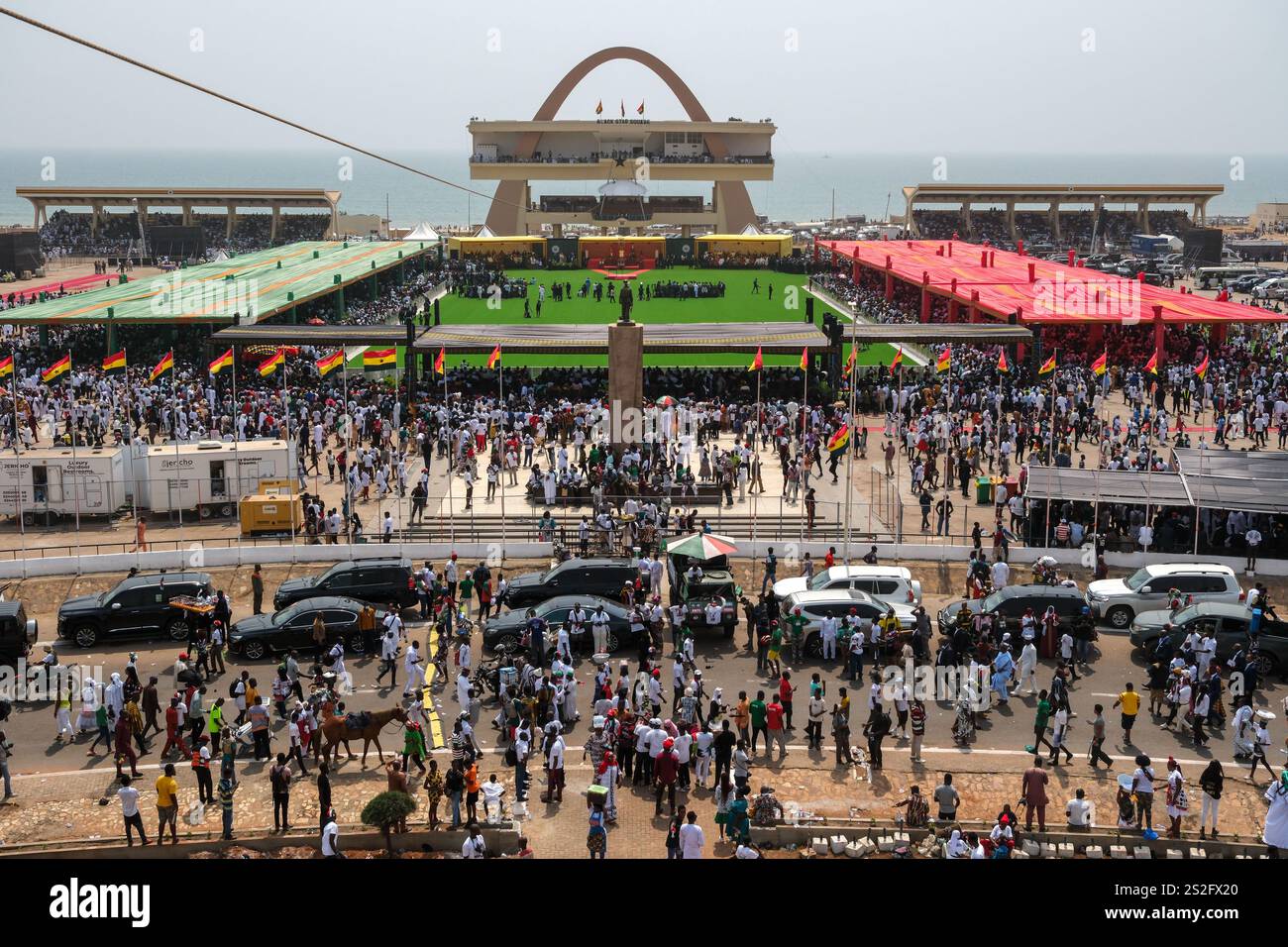 Accra, Greater Accra Region, Ghana. 7th Jan, 2025. People celebrates ...