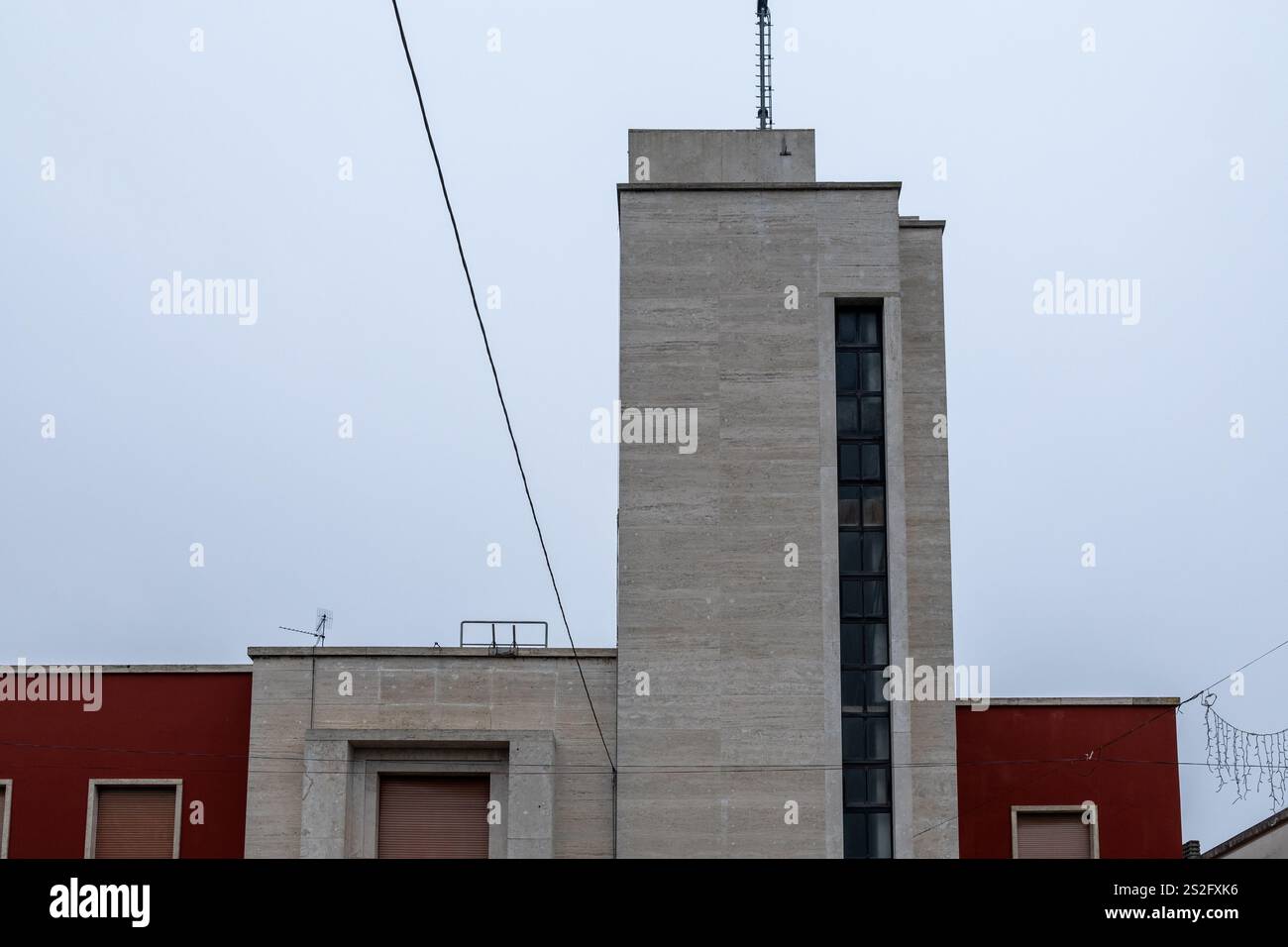 Headquarters of the local National Fascist Party Stock Photo - Alamy