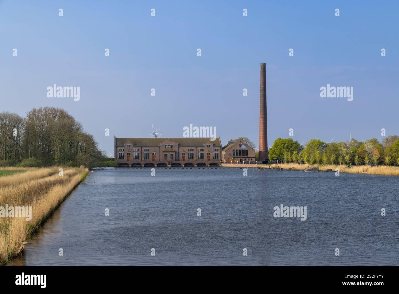 Ir. D. F. Woudagemaal is the largest steam pumping station ever built ...