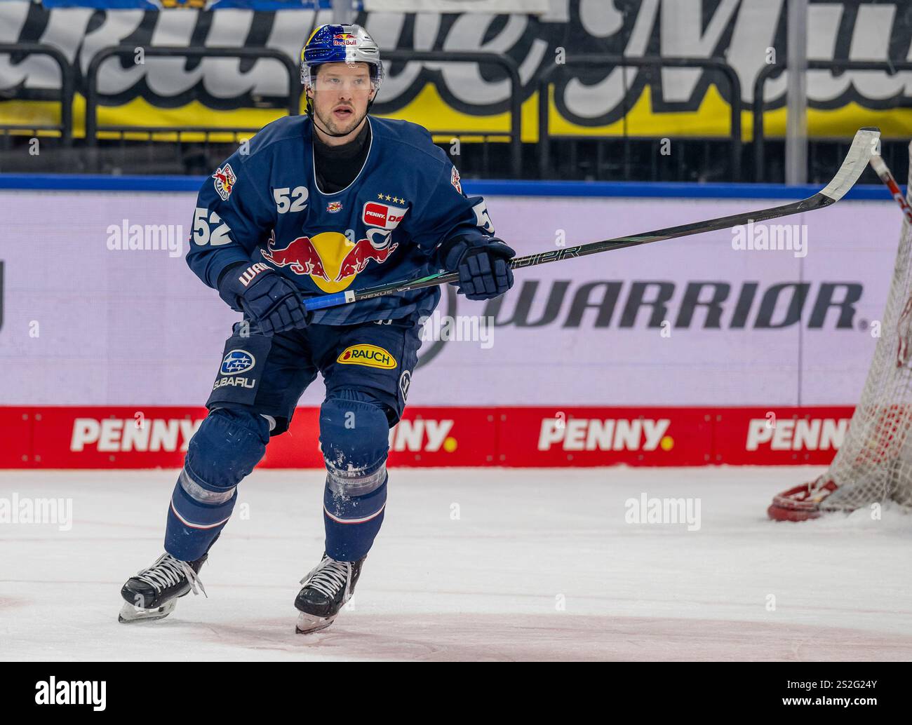 Patrick Hager (EHC Red Bull Muenchen, #52). GER, EHC Red Bull Muenchen ...