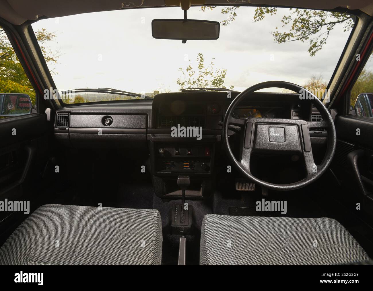 1983 Volvo 240 DL classic Swedish saloon car Stock Photo - Alamy
