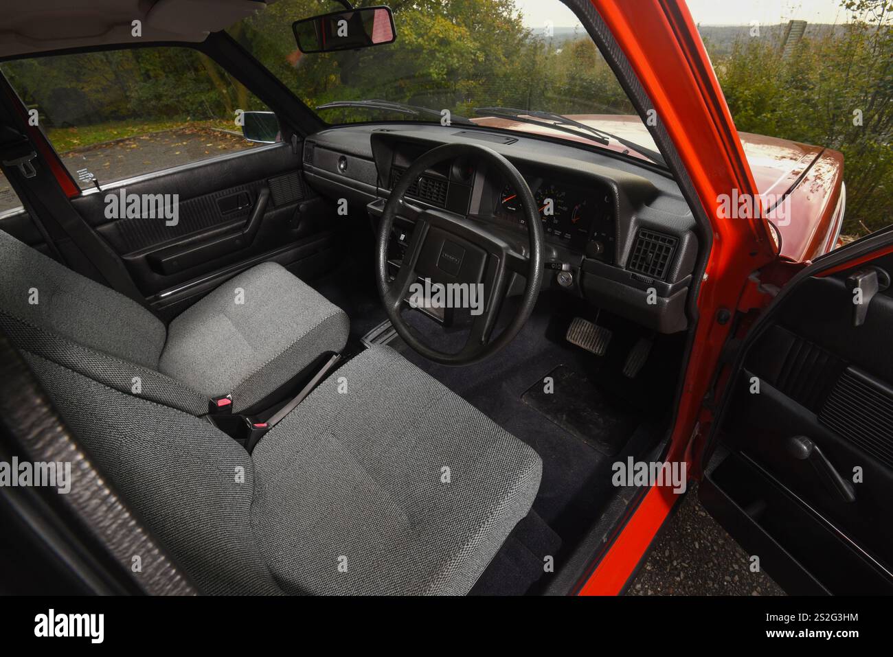 1983 Volvo 240 DL classic Swedish saloon car Stock Photo - Alamy