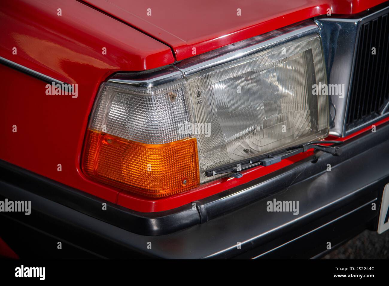 1983 Volvo 240 DL classic Swedish saloon car Stock Photo - Alamy