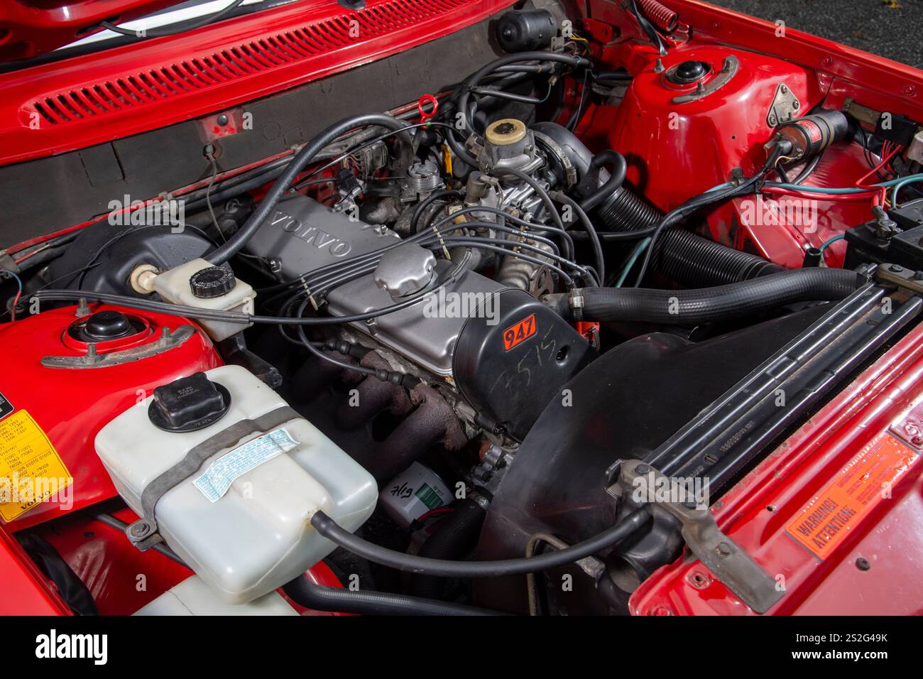 1983 Volvo 240 DL classic Swedish saloon car Stock Photo - Alamy