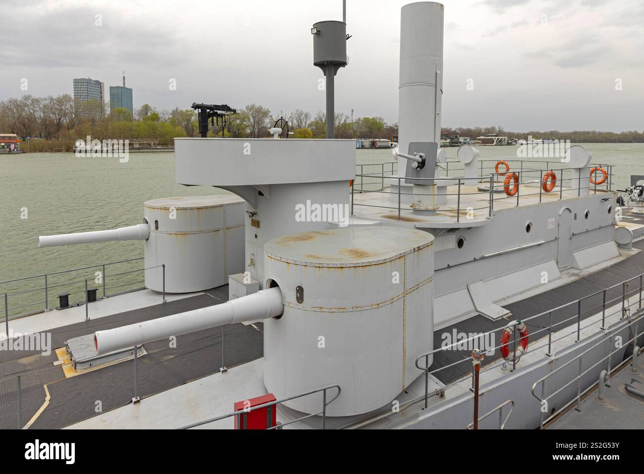 Culture Treasure River Ship Monitor Military Museum Exibition at River ...
