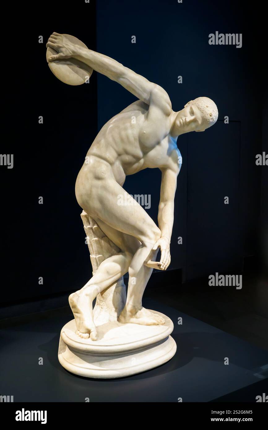 Lancellotti Discus Thrower - Rome, Esquiline, Villa Palombara (1871 ...