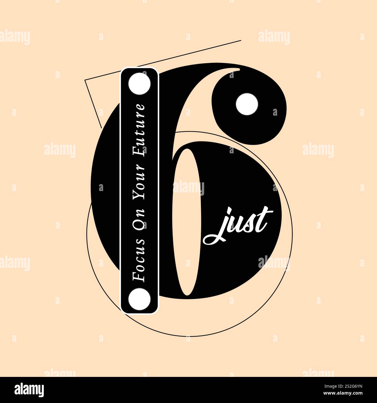 Just Focus on Your Future t-shirt design Stock Vector Image & Art - Alamy